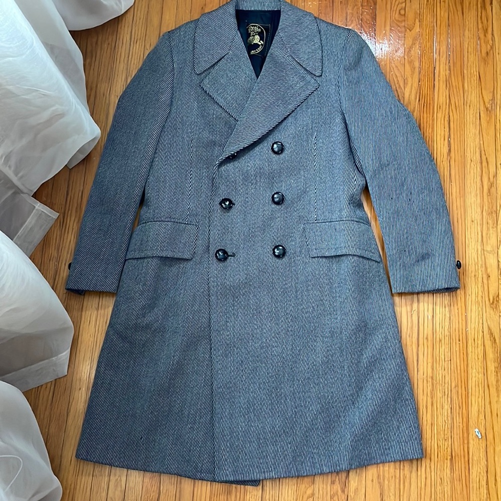 Vintage Regis Rex Luxury Wool Overcoat - Gem
